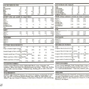 Sz 8 Thru 18 - New Look Pattern 6243 - Misses' Princess Seam. Double ...