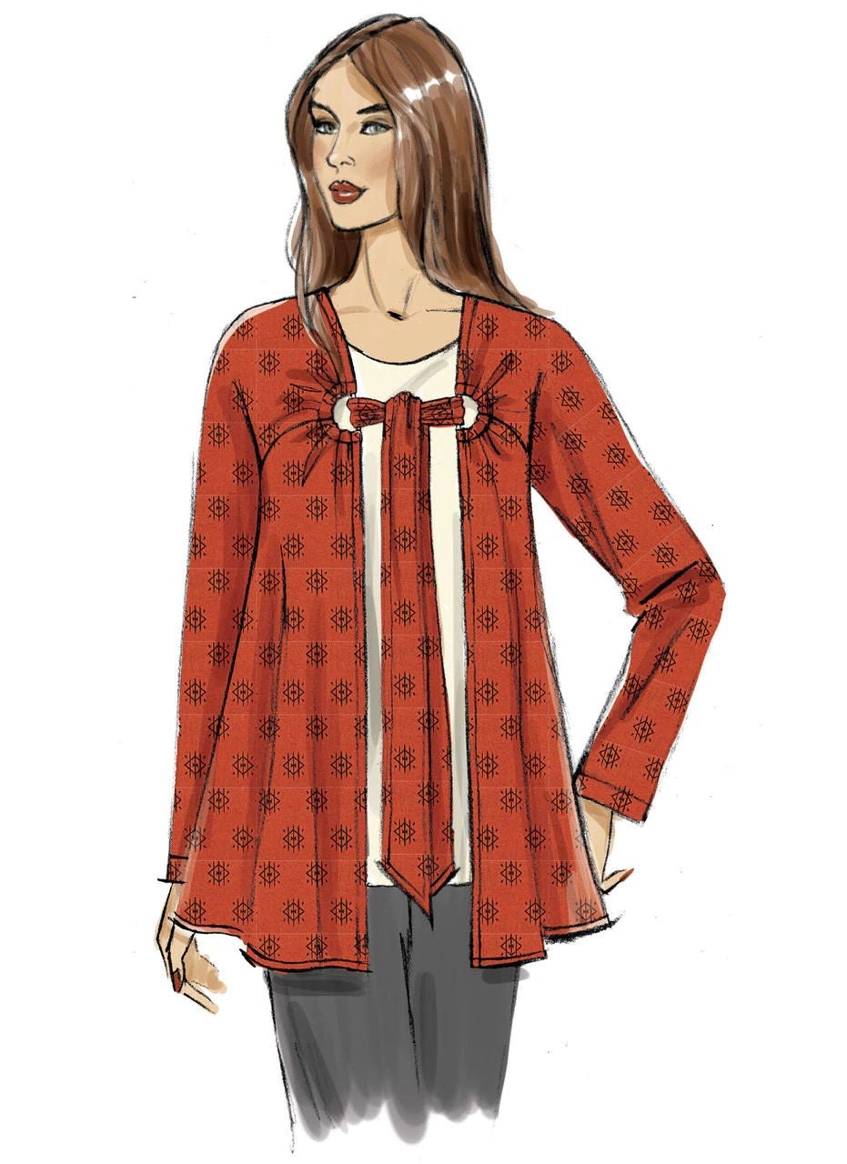 Xsm Thru Xlg Vogue Pattern V9306 Misses' - Etsy