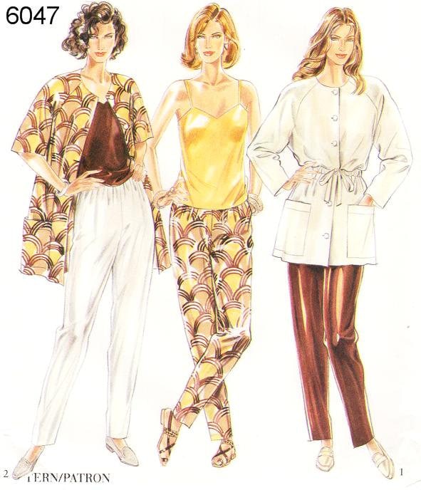 SZ 6 Thru 16 New Look Separates Pattern 6047 Misses' - Etsy