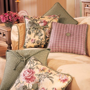 Butterick Home Decor Pattern 3877 Sofa, Chair and Ottoman Slipcovers ...