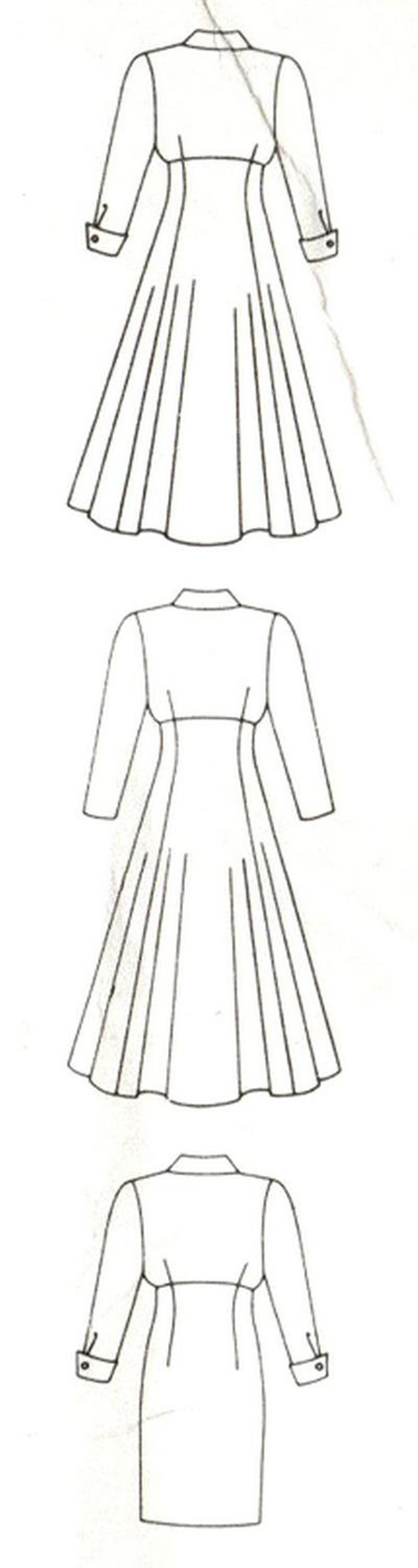 Sz 8 Thru 18 New Look Dress Pattern 6093 Misses' - Etsy