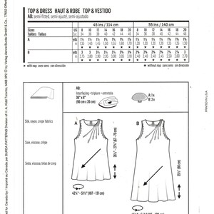 Burda Sewing Pattern 6503 - Misses' Sleeveless, A-line, Side Pleated ...