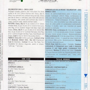 Butterick Sewing Pattern 6798 - the Delineator Girls - Circa 1925 Doll ...