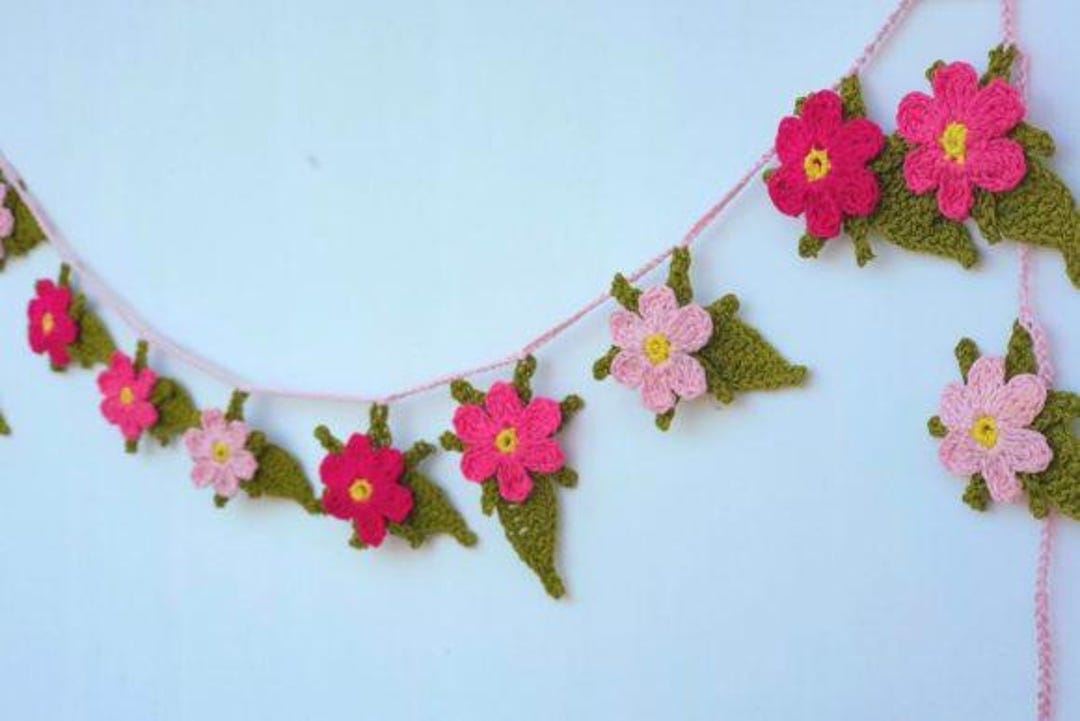 Spring Flower Garland, Blossom Flowers | Garland | Spring Flowers ...