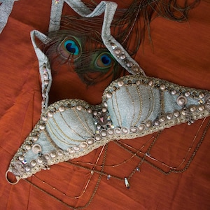 CUSTOM BRA - Costume, Tribal Fusion Bellydance - Bespoke Medieval ...