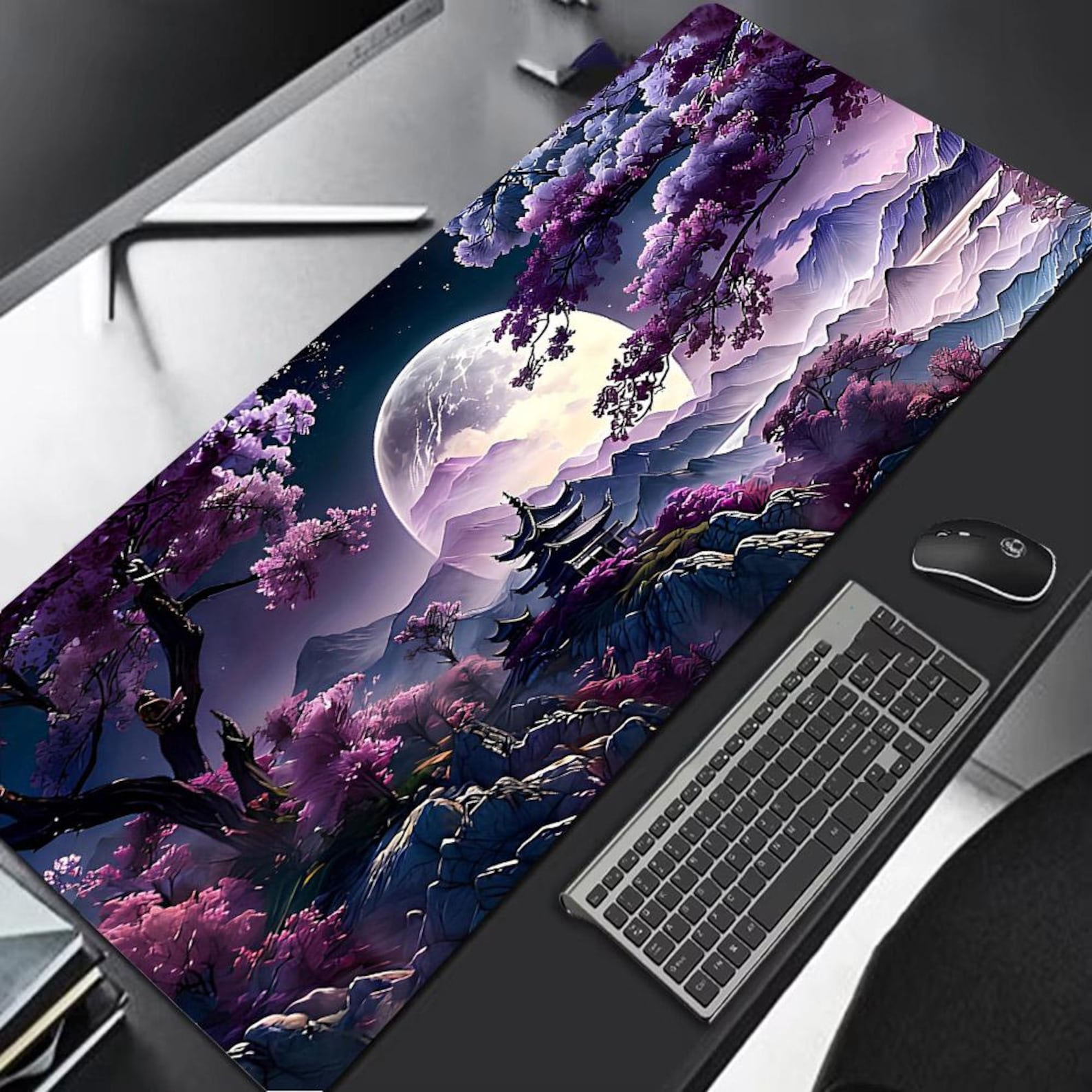 Scenic Mouse Pad Large Anti-slip Rubber Gaming Mouse Pad Durable Desk ...