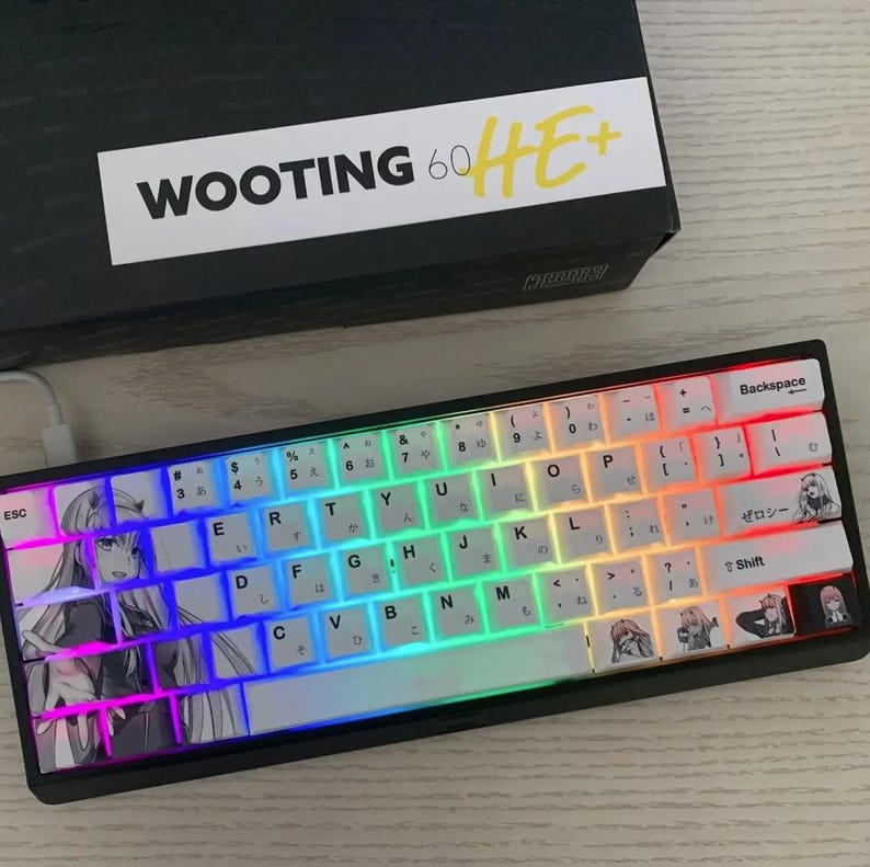 Zero Two Keycaps Darling - Etsy