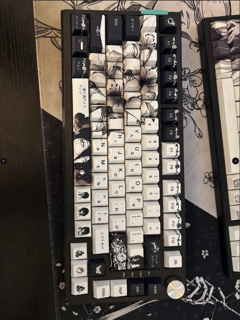 Reze Themed Keyboard 75% WIRED KEYBOARD - Etsy