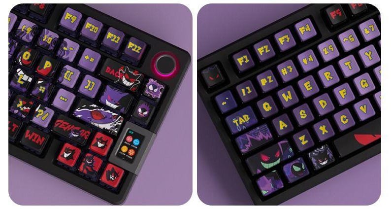 Japanese Anime Pokémon Gengar Keycaps - Etsy