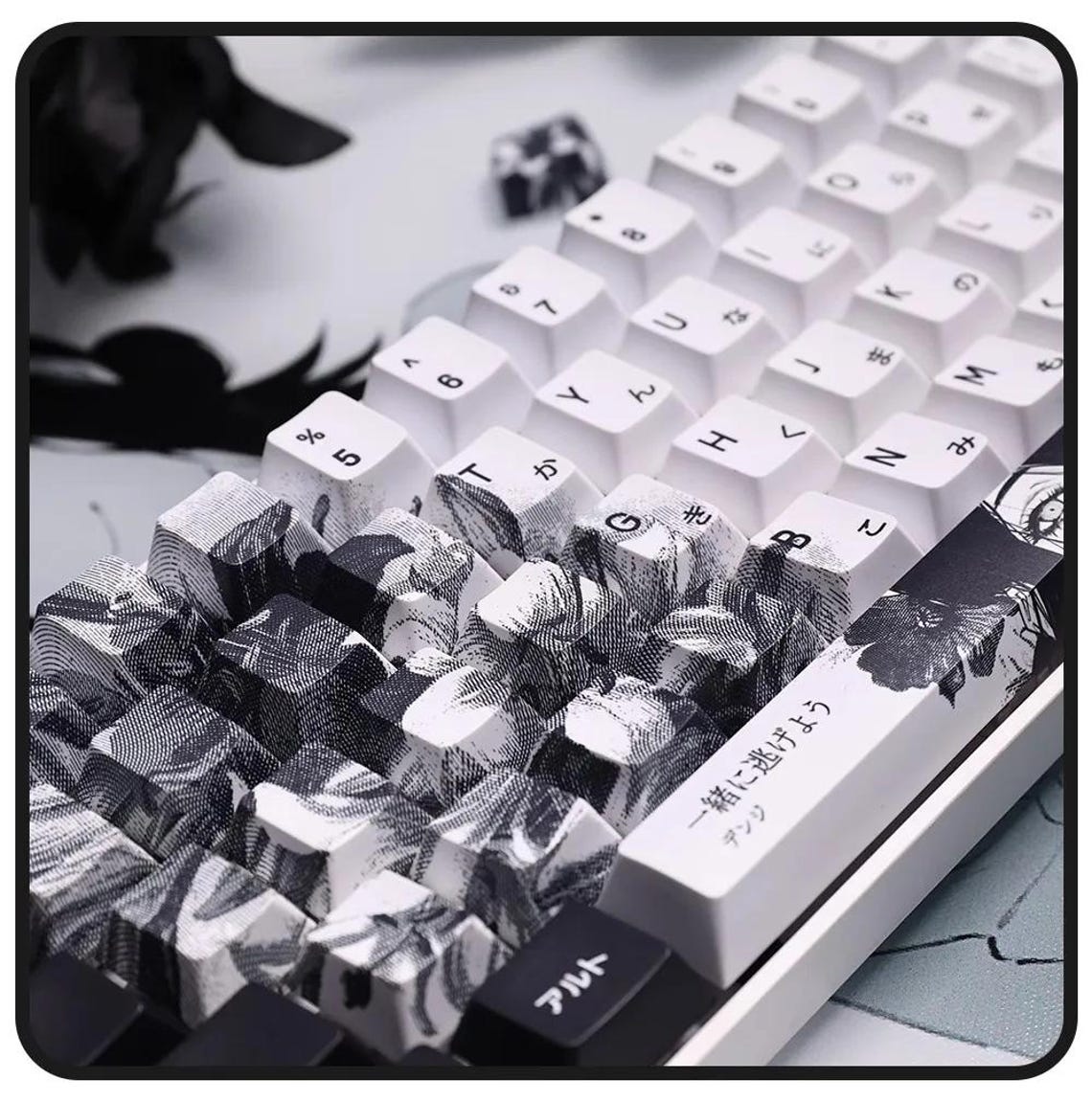 Chainsaw Man Reze Keycaps - Etsy