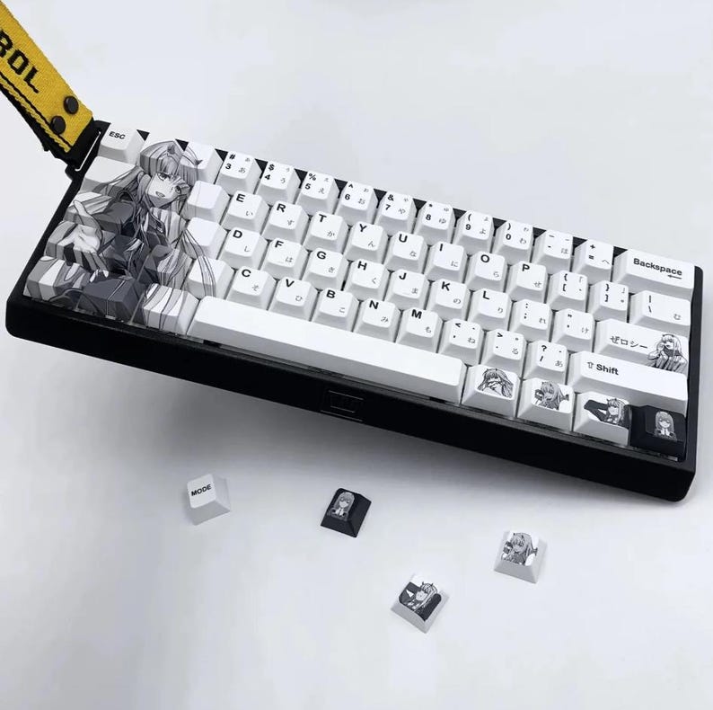 Zero Two Keycaps Darling - Etsy