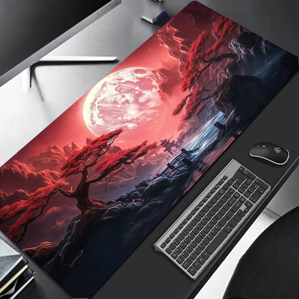 Scenic Mouse Pad Large Anti-slip Rubber Gaming Mouse Pad Durable Desk ...
