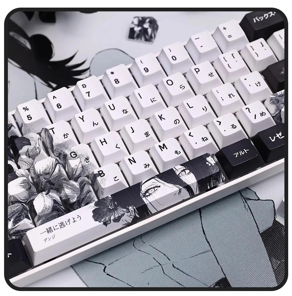 Chainsaw Man Reze Keycaps - Etsy