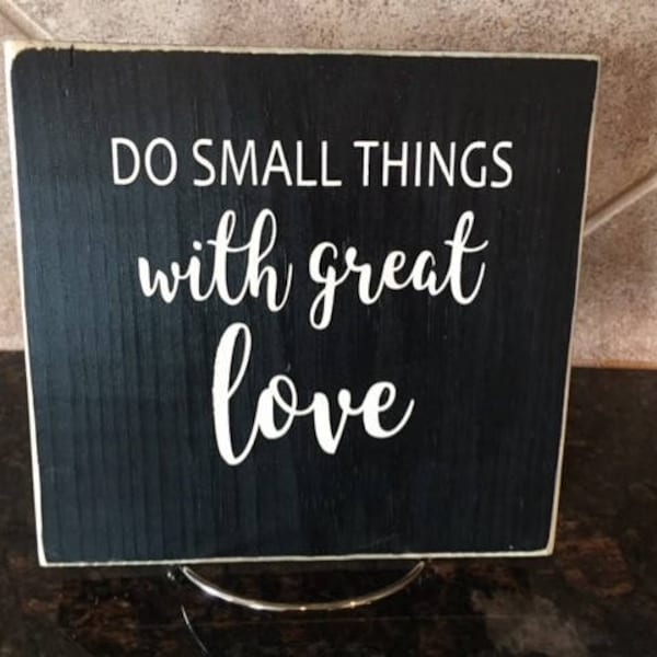 Do Small Things With Great Love - Etsy