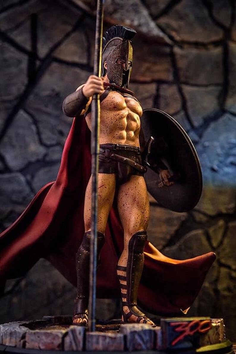 Leonidas 3D Printed Figure | Collectible Figurine | 25-35-45cm ...
