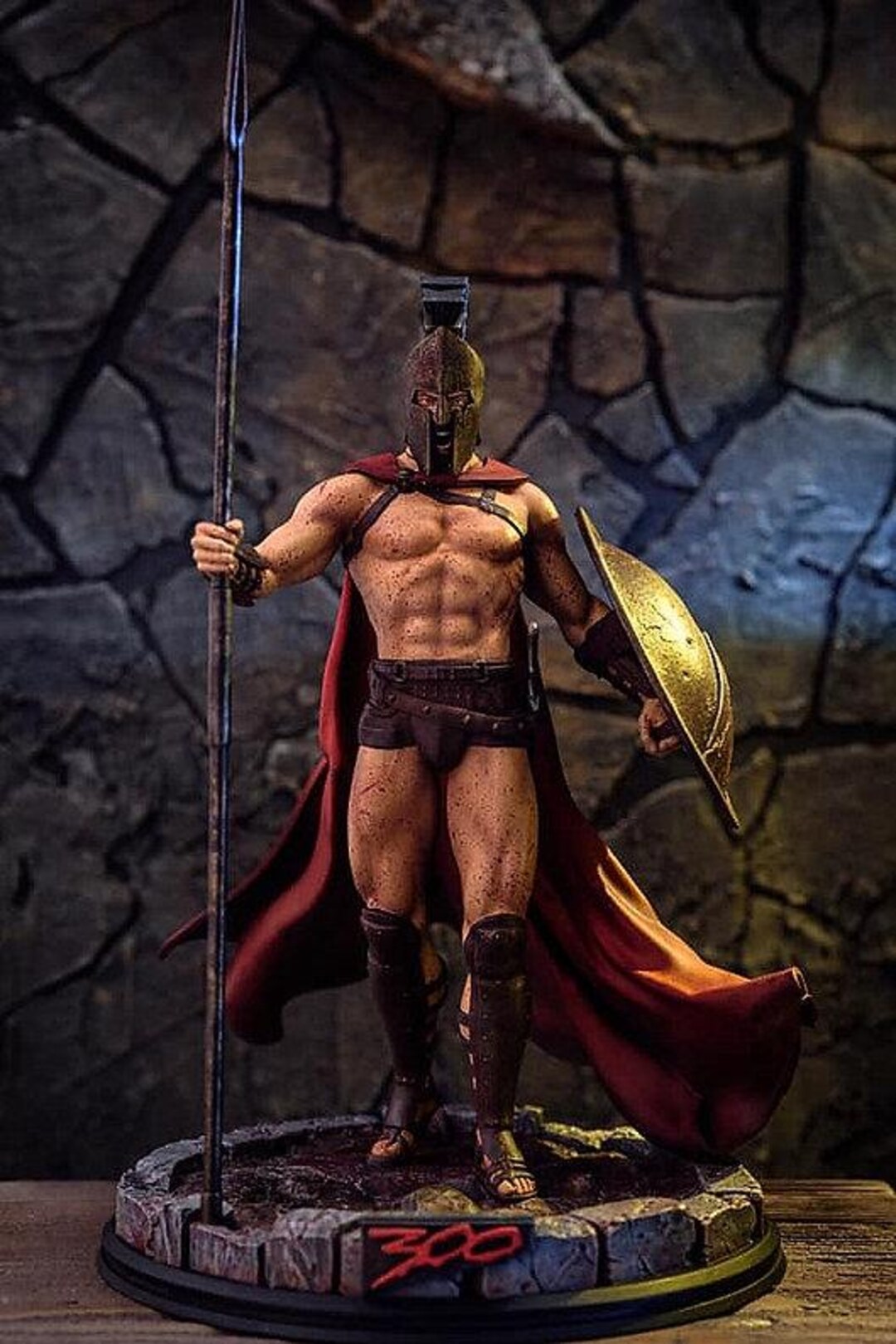 Leonidas 3D Printed Figure | Collectible Figurine | 25-35-45cm ...