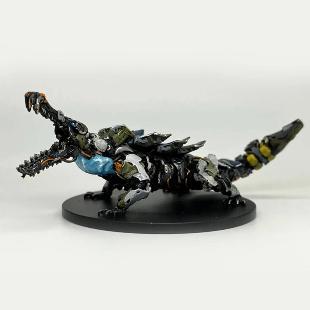Horizon Zero Dawn Snapmaw Figure | 250mm | Handpainted - Etsy