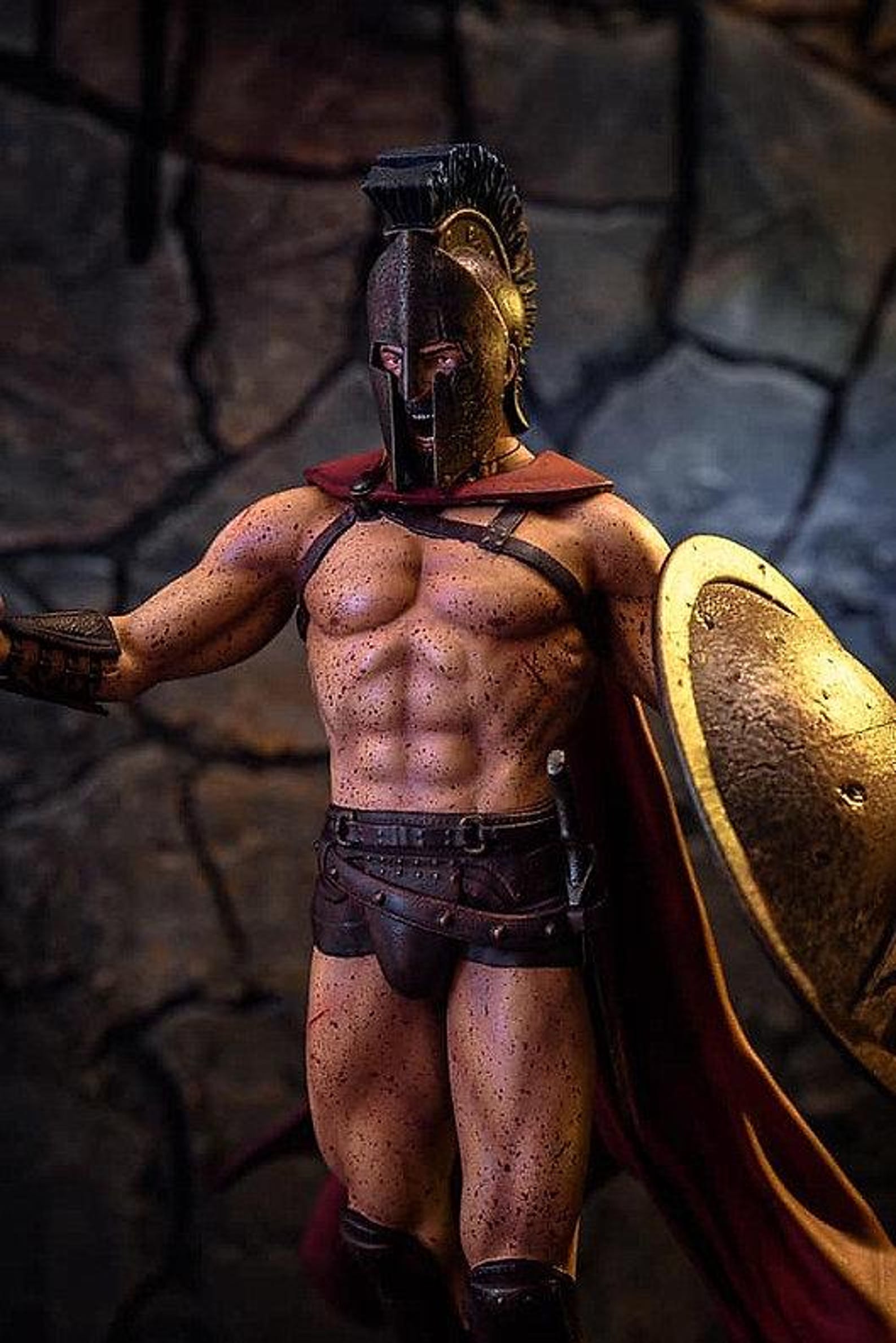 Leonidas 3D Printed Figure | Collectible Figurine | 25-35-45cm ...