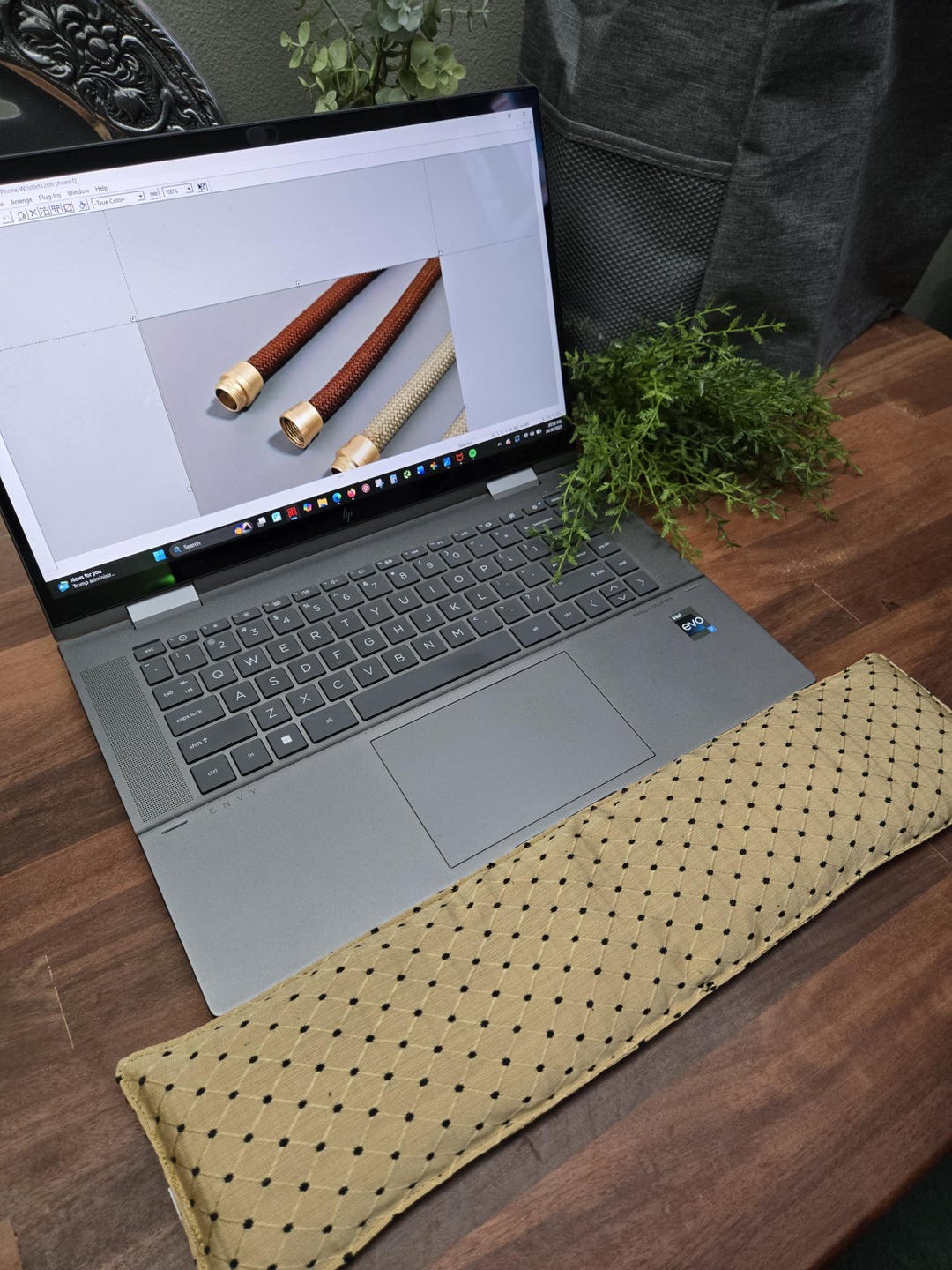 Keyboard Wrist Rest - Rice Filled Comfort for Carpal Tunnel Oversized ...