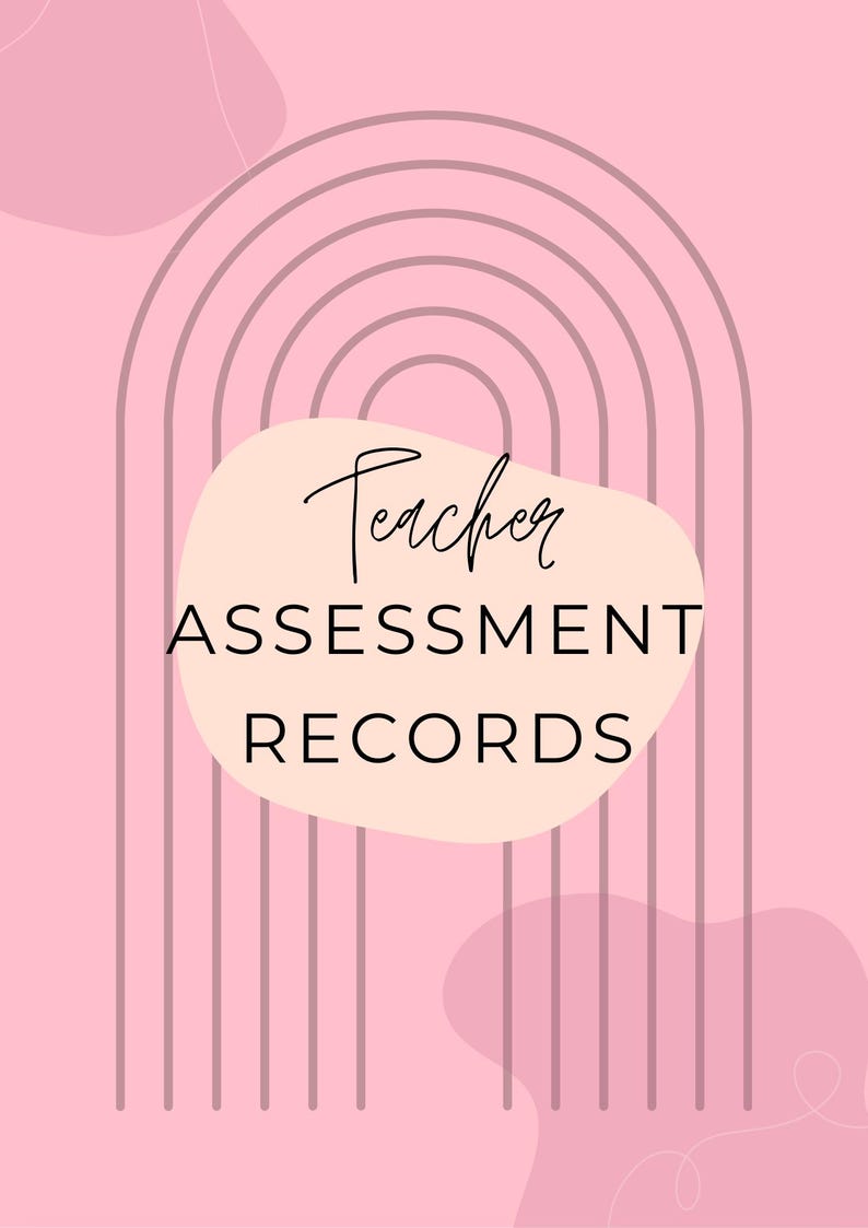 Printable Teacher Assessment Log Book: Editable Classroom Organizer ...