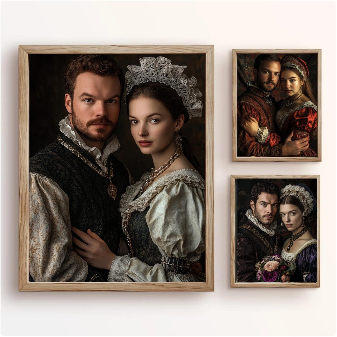 Custom Person Portrait, Custom Person Portrait, Person Painting, Couple ...