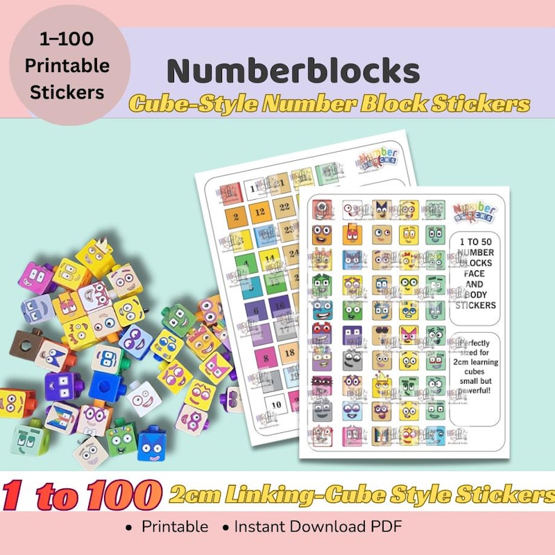 Preschool Number Magnets - Etsy UK