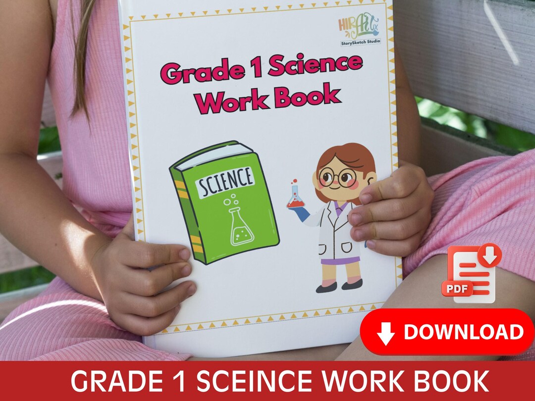 Grade 1 Science Workbook | Printable PDF Worksheets & Coloring Pages ...