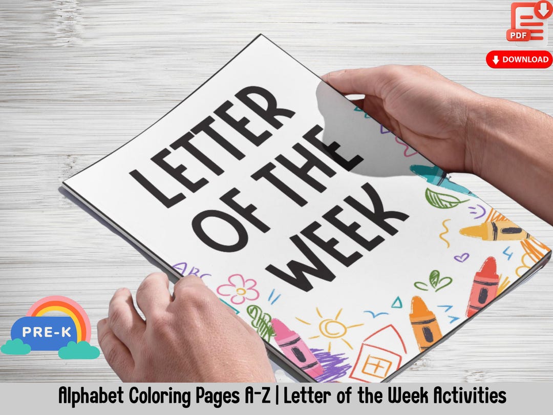 Alphabet Colouring Pages A-Z | Uppercase & Lowercase Letters | ABC ...