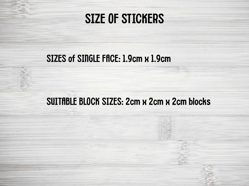Numberblocks 81-100 Faces / for 2cm Cubes / Sticker Printing / Instant ...