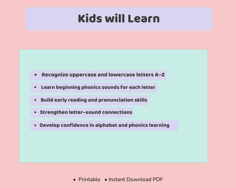 Alphabet Phonics Flashcards Printable | Alphablocks Inspired ABC Cards ...