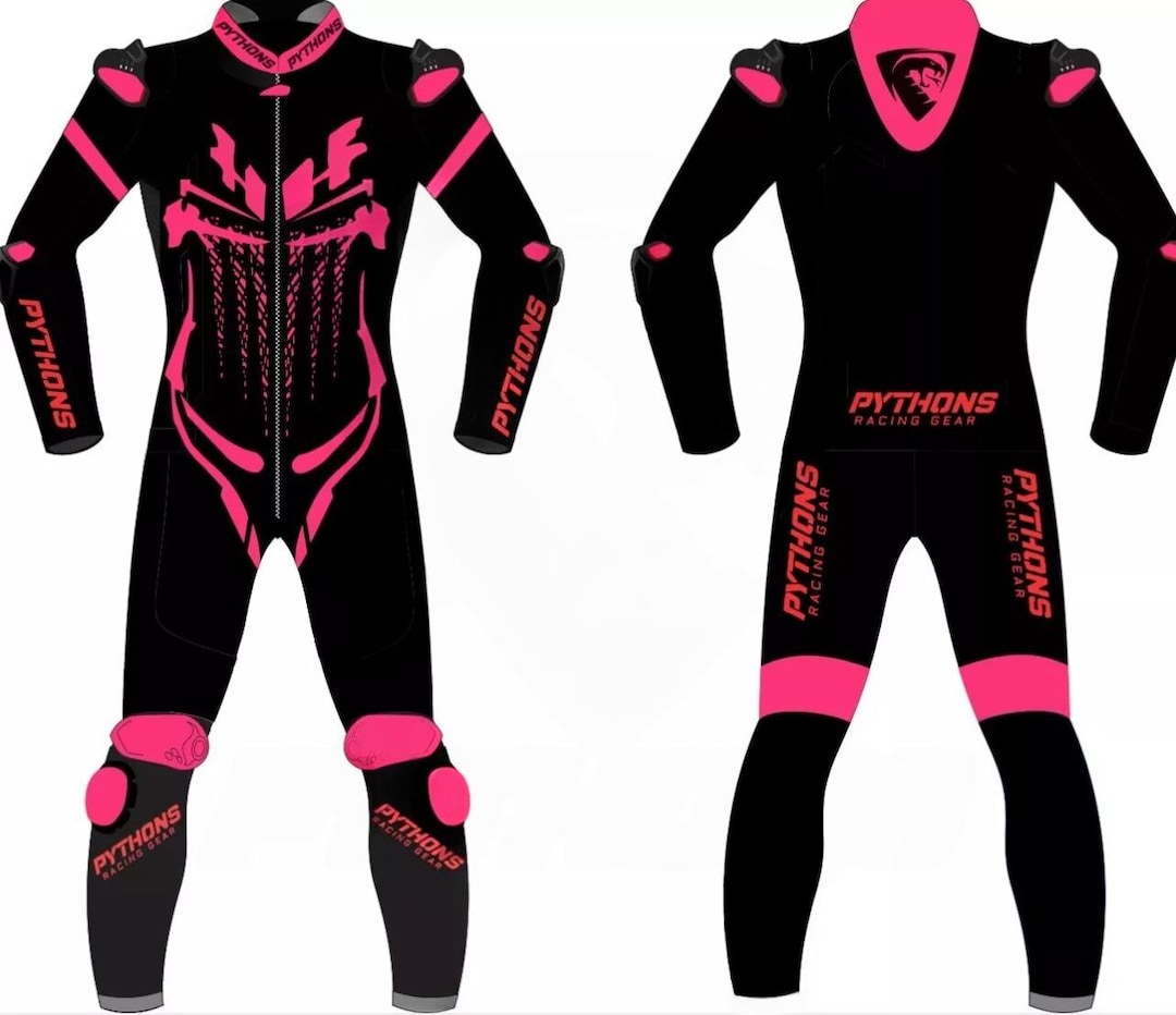 Women’s Motorcycle Racing Suit Motorbike Leather Racing Suit PRG Ladies ...