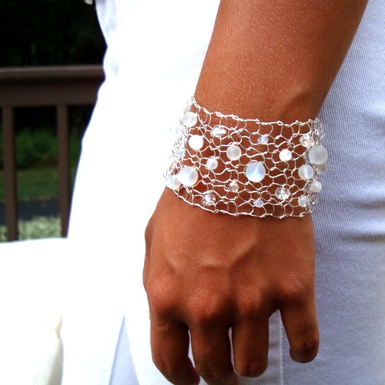 Colorful Bracelet Hot Pink & Orange Gold Cuff Bracelet Arm - Etsy