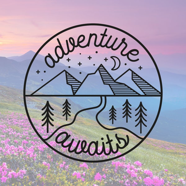 Adventure Car Decal - Etsy