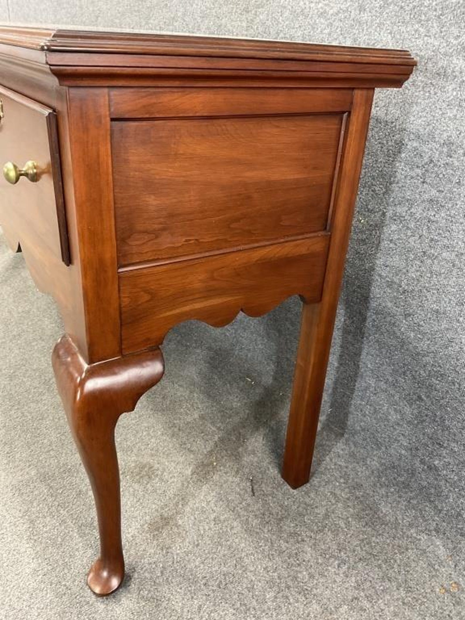 Henkel Harris Sideboard | Queen Anne Legs, Scalloped Apron Console ...