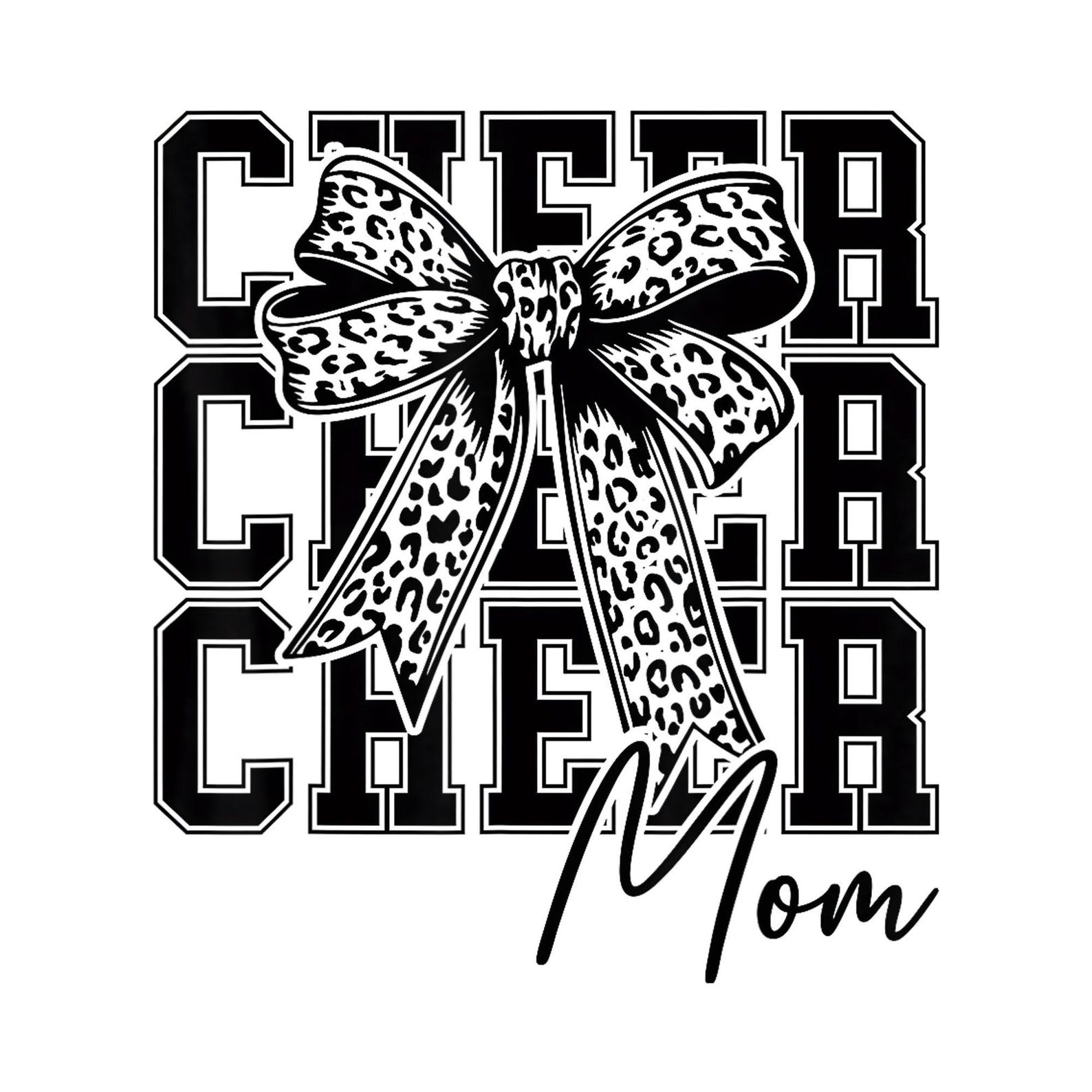 Cheer Mom Cheerleader Mom Cheer Mama Biggest Fan Mothers Day Digital ...
