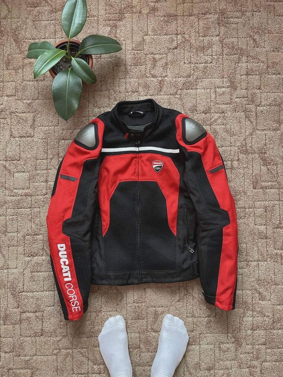 Ducati Racing Motorbike Mesh Jacket All Season New Ducati Course ...