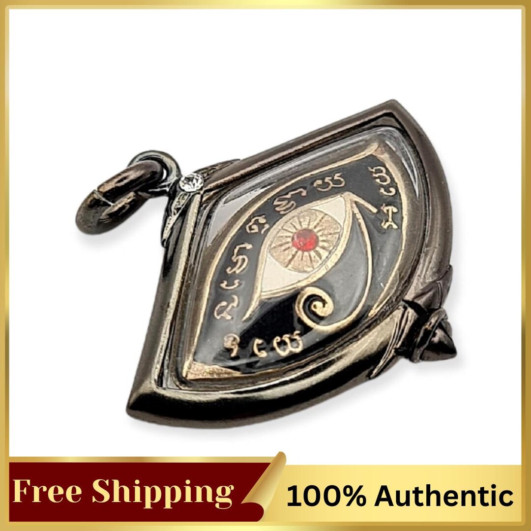 Thai Amulet Pendant: Third Eye Magic, Luck and Fortune - Etsy
