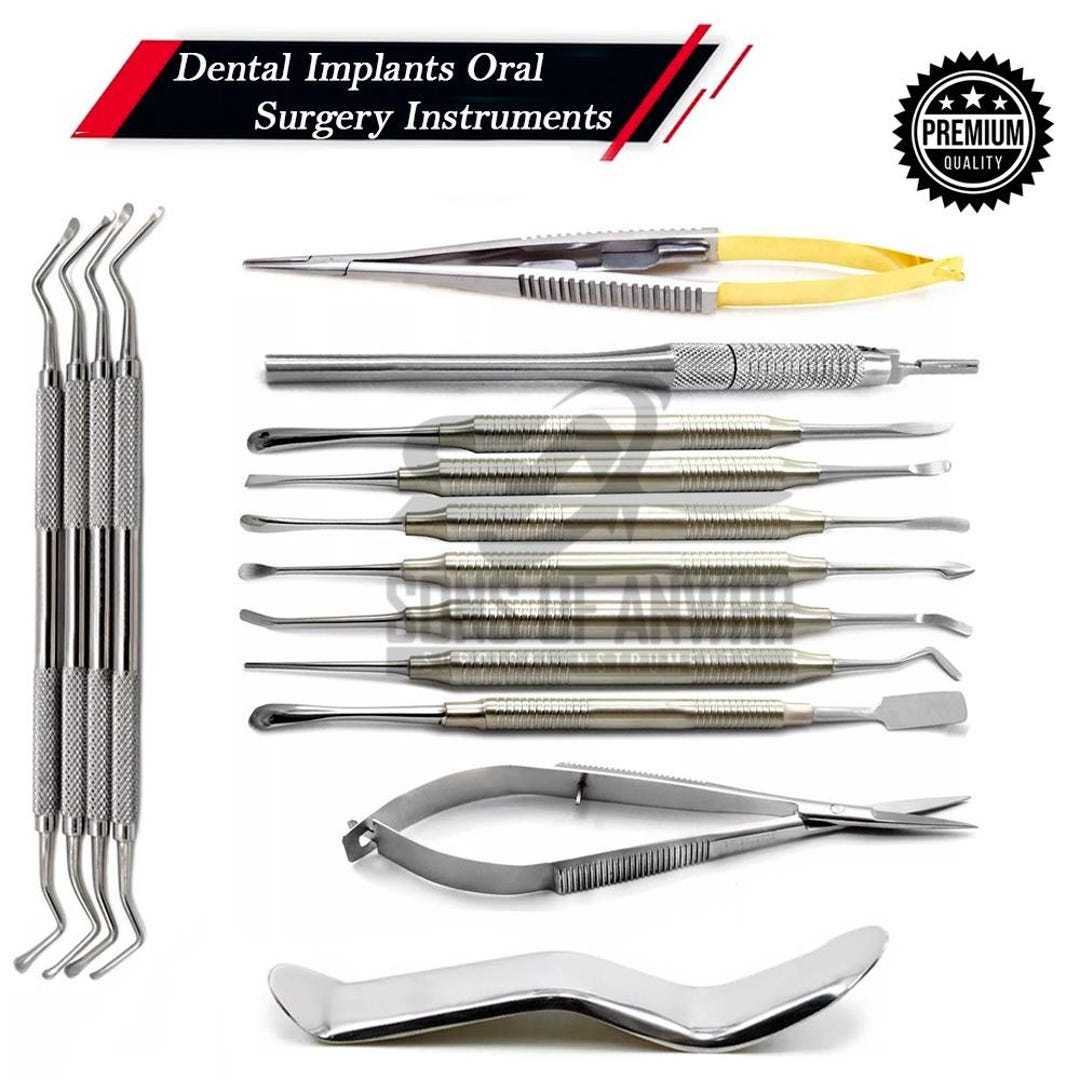 Dental Micro Surgery Oral Instruments Kit for Dental Surgical Surgery ...