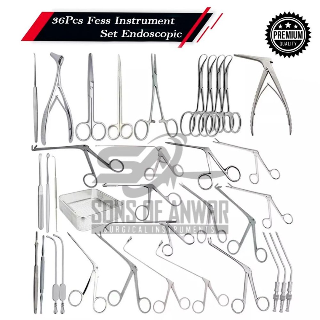 Tympanoplasty Instrument 101 PCS Set Micro Ear Surgery ENT Instruments ...