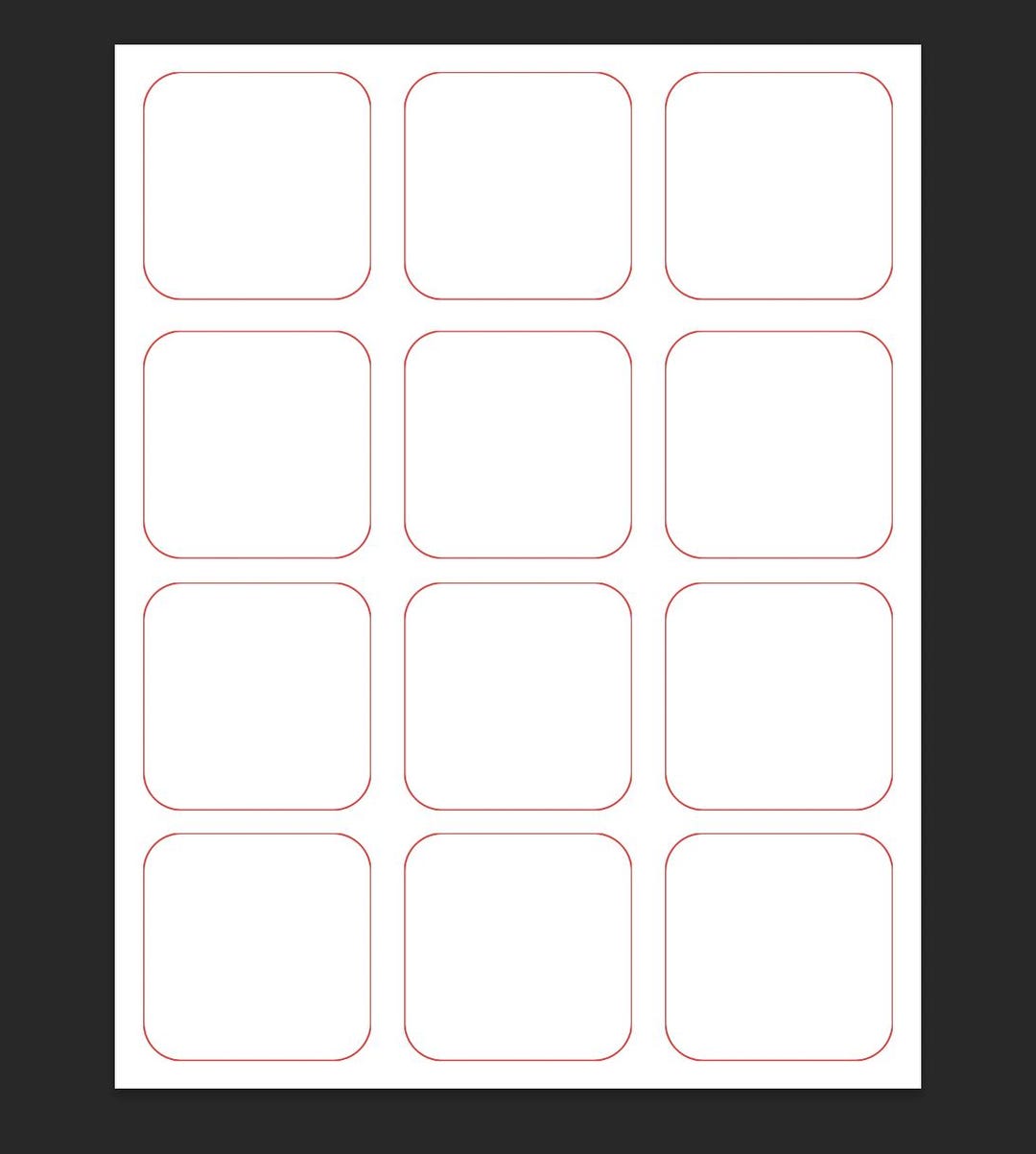 2 Inch Button Badge Template PSD File, Square Magnet and Pin Design ...