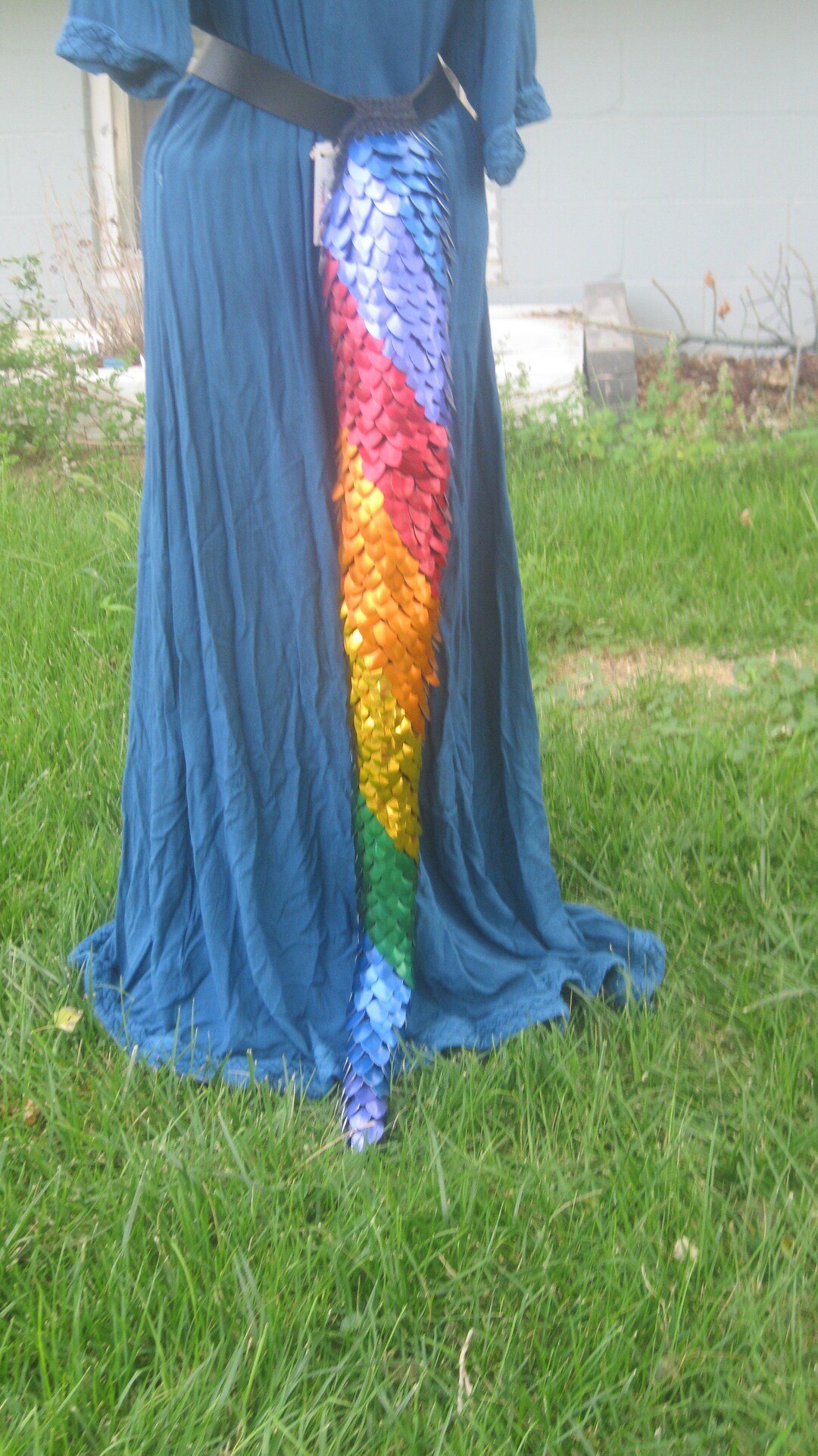 Custom Rainbow Dragon Tail - Etsy