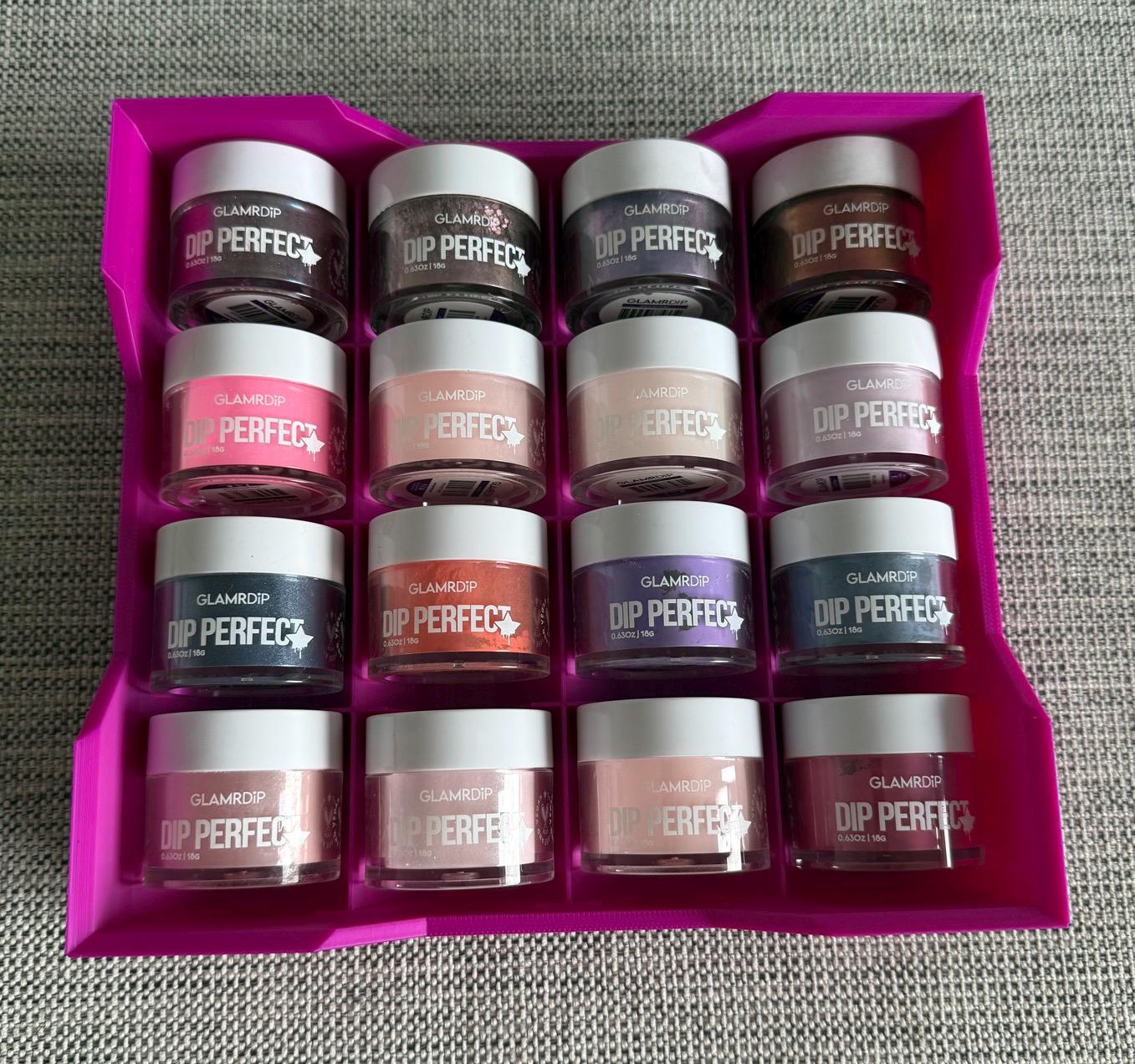 Dip Powder Stackable Storage Tray (5x5 and 4x4) Digital Product - Etsy