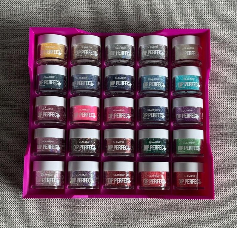 Dip Powder Stackable Storage Tray (5x5 and 4x4) Digital Product - Etsy