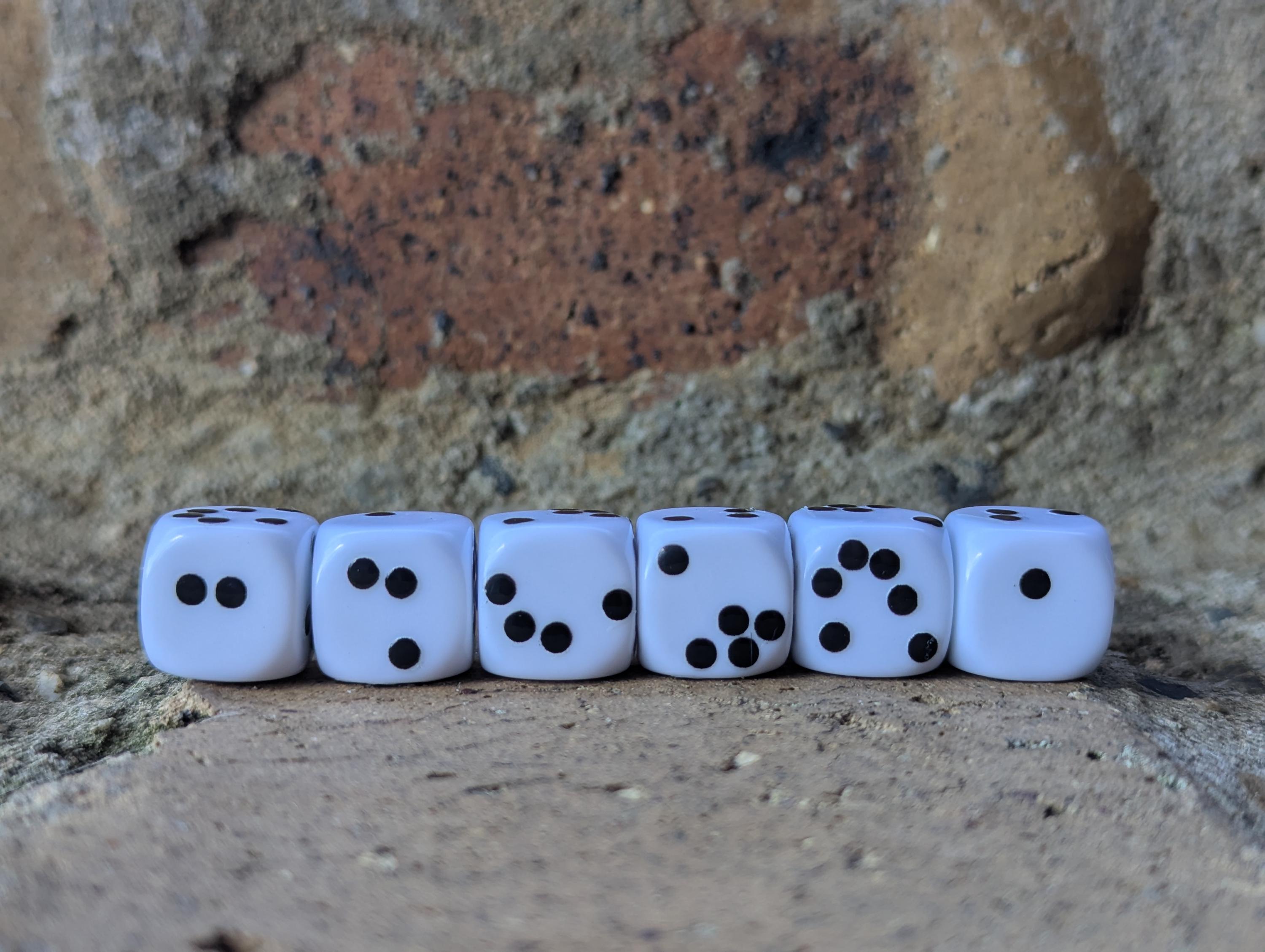 Anti-ocd Dice – Quirky Mismatched Dice With Dots All Over the Place ...