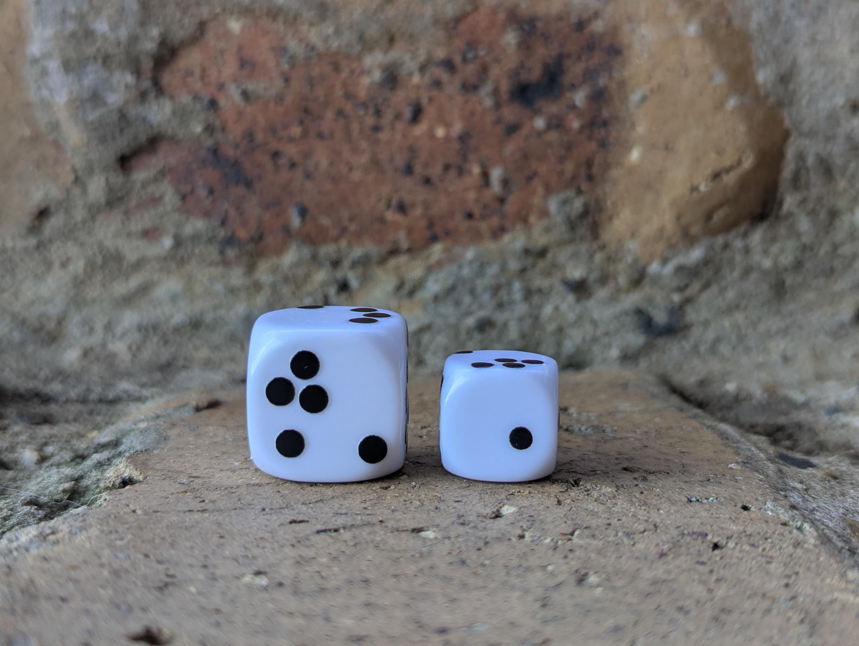 Anti-ocd Dice – Quirky Mismatched Dice With Dots All Over the Place ...