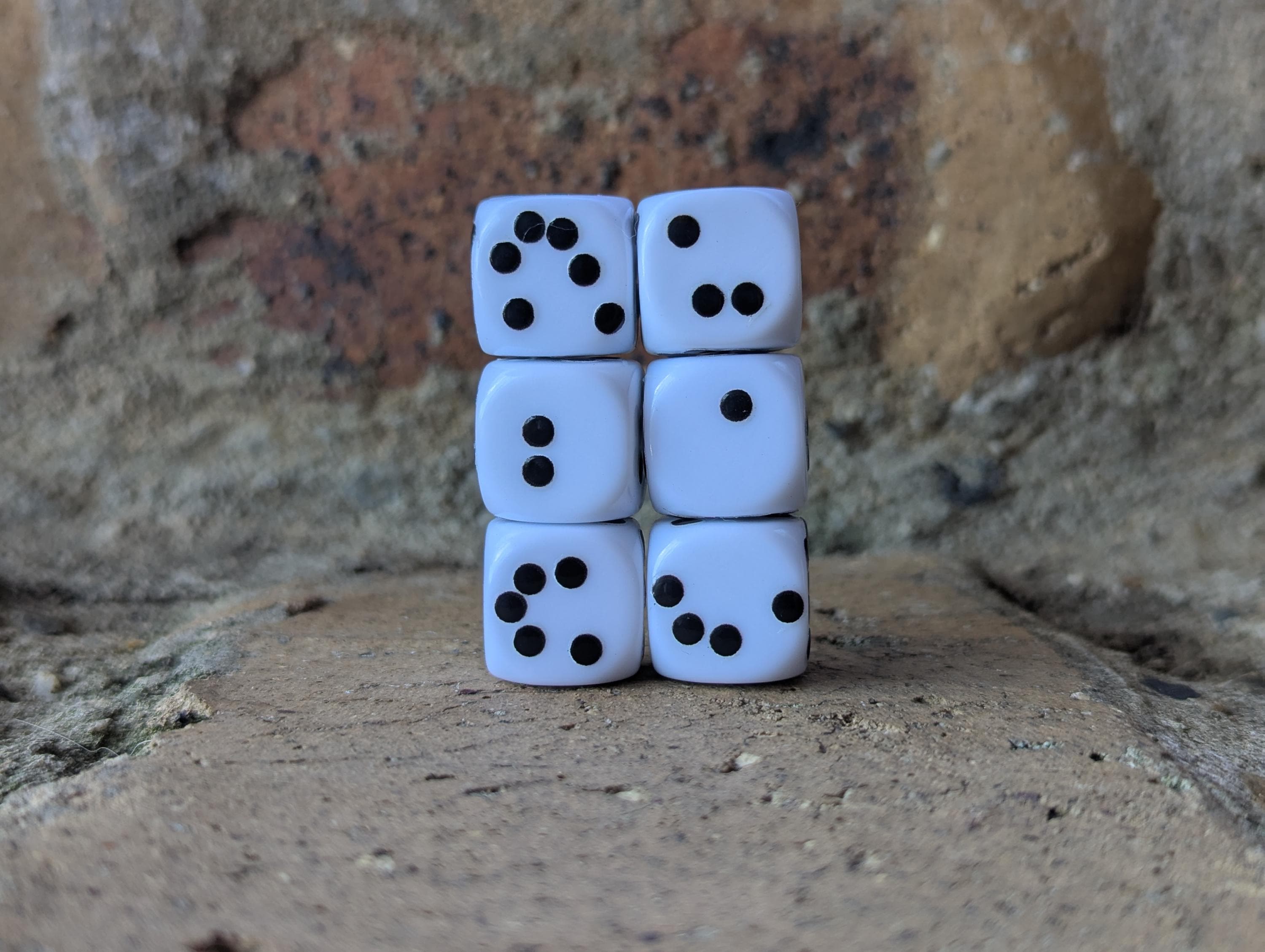 Anti-ocd Dice – Quirky Mismatched Dice With Dots All Over the Place ...