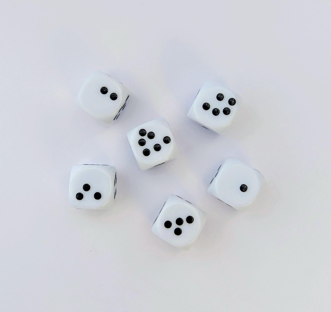 Anti-ocd Dice – Quirky Mismatched Dice With Dots All Over the Place ...