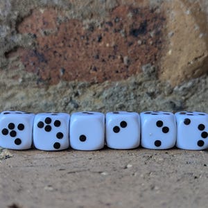 Anti-ocd Dice – Quirky Mismatched Dice With Dots All Over the Place ...