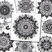100+ Floral Mandala Coloring Pages Printable Mandala Design Patterns ...
