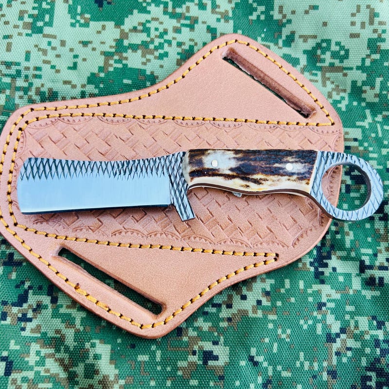Bull Cutter Trapper Knife - Etsy